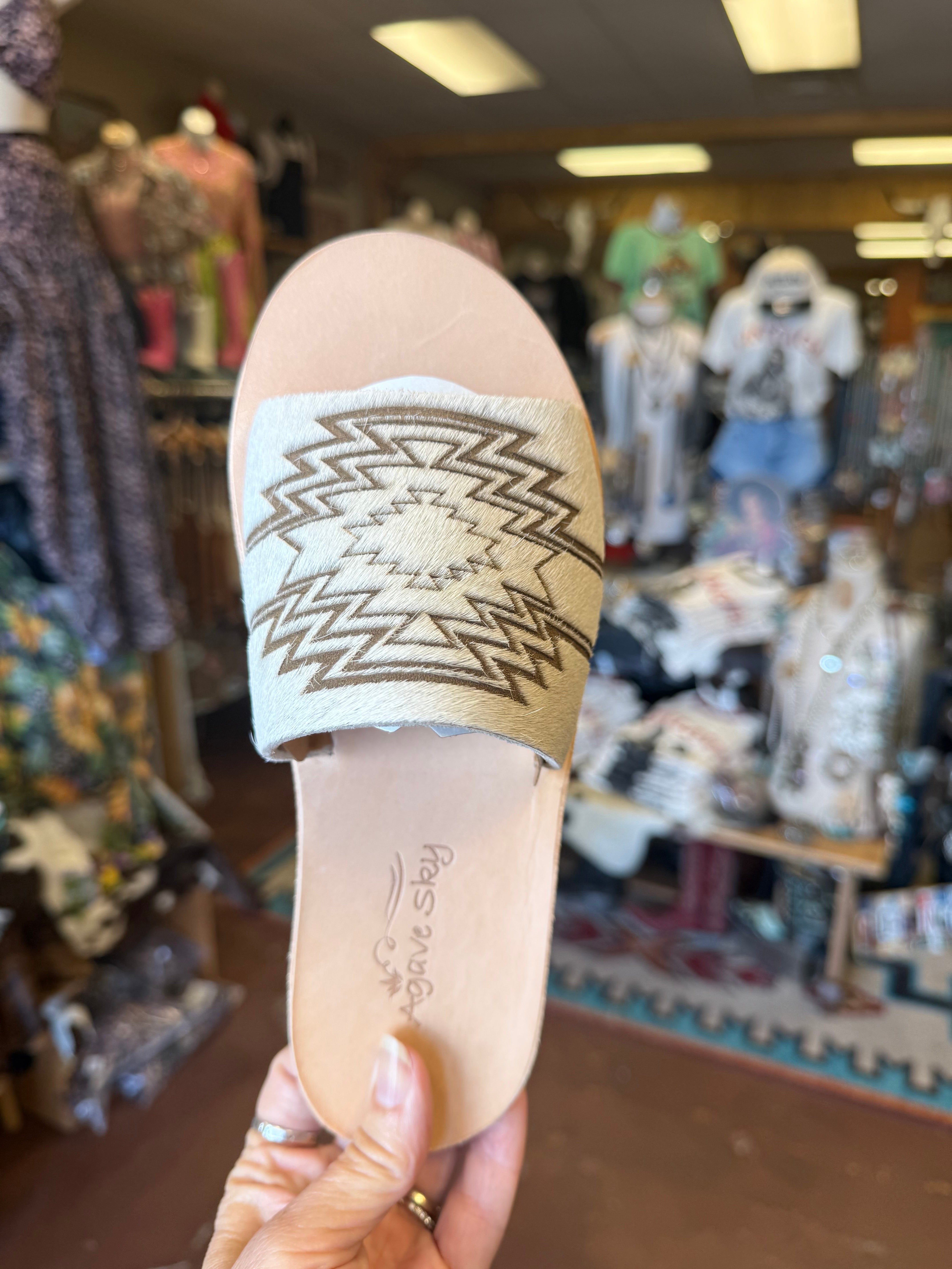 Nadia Fire Slide - Azteca Design – Get Ranchy