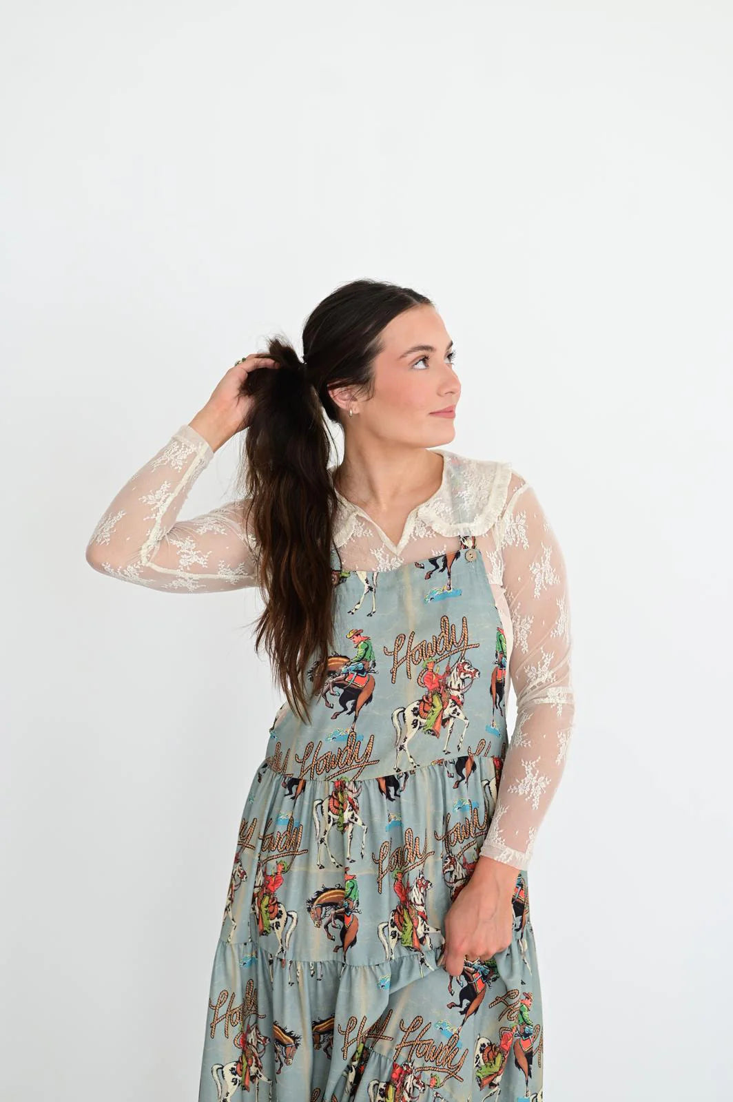Howdy Overall Dress – Get Ranchy